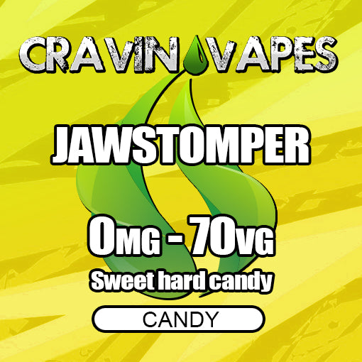 Cravin Vapes Jawstomper – Licensed E Liquid Manufacturing