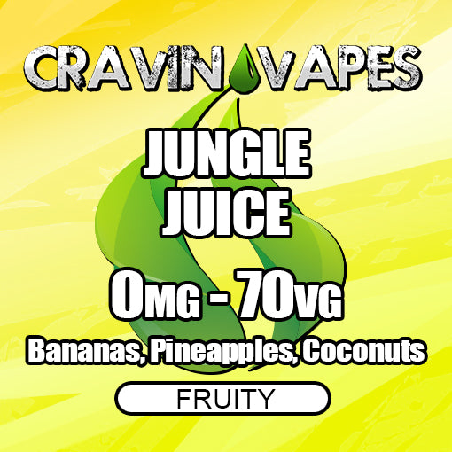 Cravin Vapes Jungle Juice – Licensed E Liquid Manufacturing