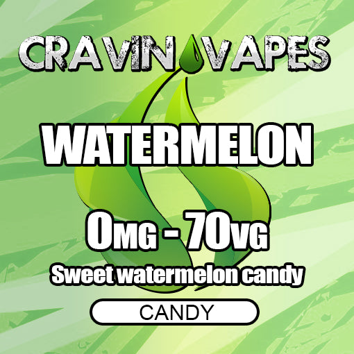 Cravin Vapes Watermelon – Licensed E Liquid Manufacturing